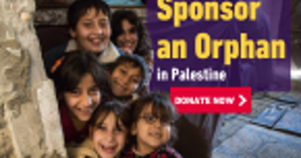 Palestine Orphan Sponsorship Fund | Human Appeal USA