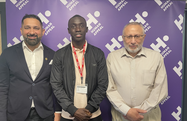 Human Appeal hosts soccer star at its headquarters | Human Appeal USA