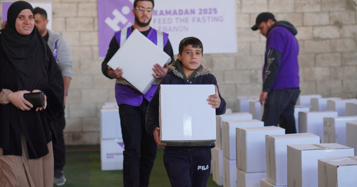 Lebanon Ramadan Orphan Food Parcels | Human Appeal USA