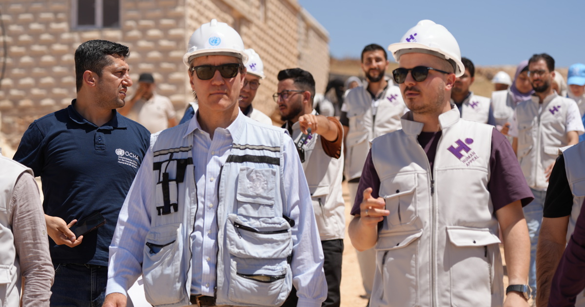 UN officials visit Human Appeal projects for 1500 families in Northwest ...
